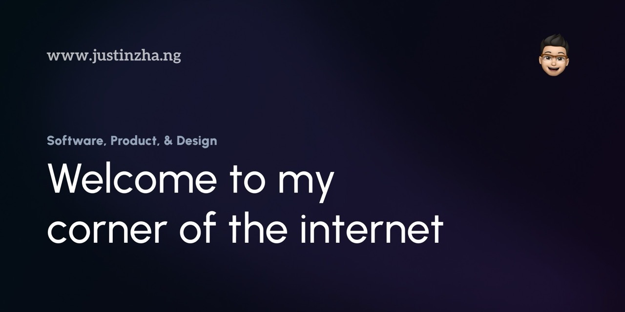 Justin Zhang's Space